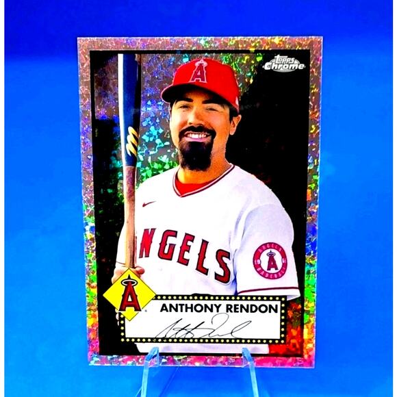 Topps | Toys | Sp 275 Anthony Rendon Rose Gold Speckled Refractor Topps ...